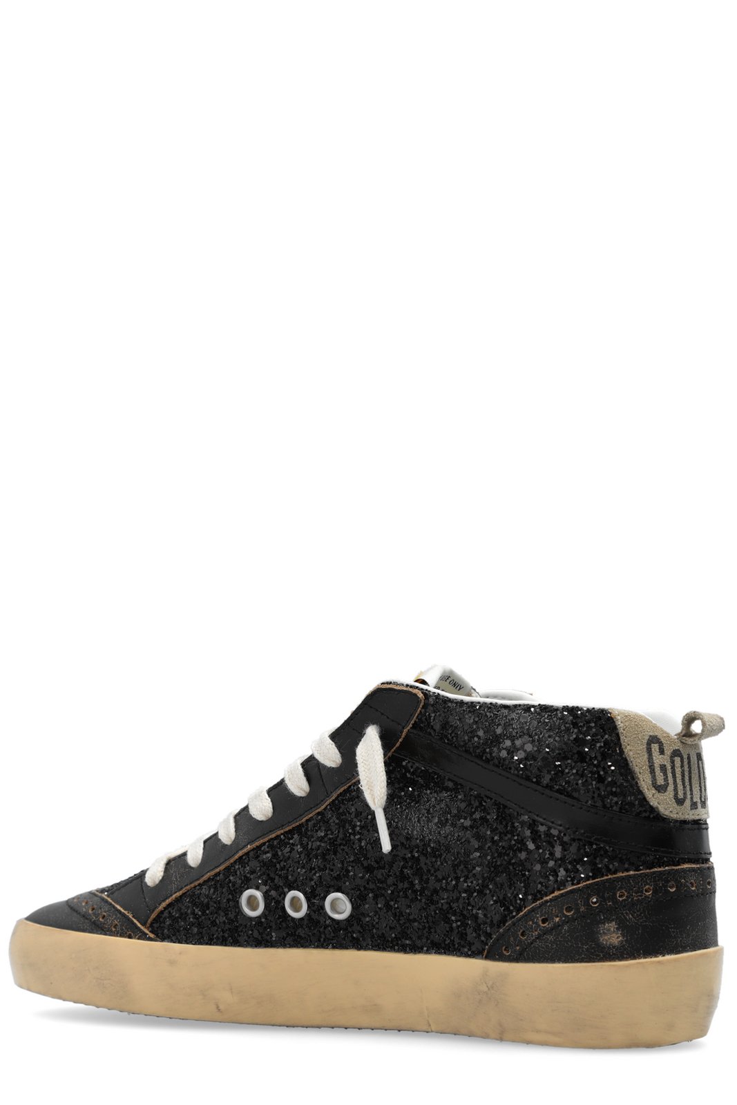 Golden Goose Deluxe Brand GG Mid Star Sequinned Lace-Up Sneakers