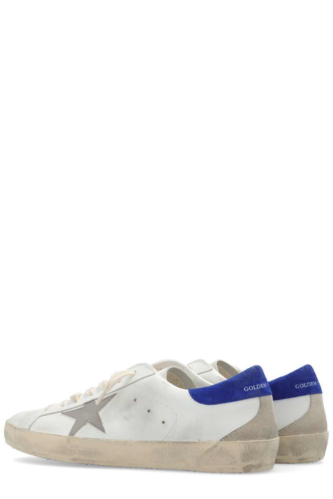 Golden Goose Deluxe Brand Star Patch Lace-Up Sneakers