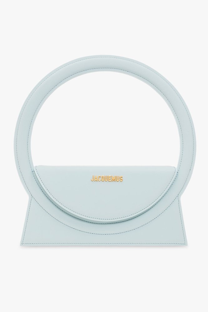 Jacquemus Le Sac Logo Plaque Rond Tote Bag In Blue | ModeSens