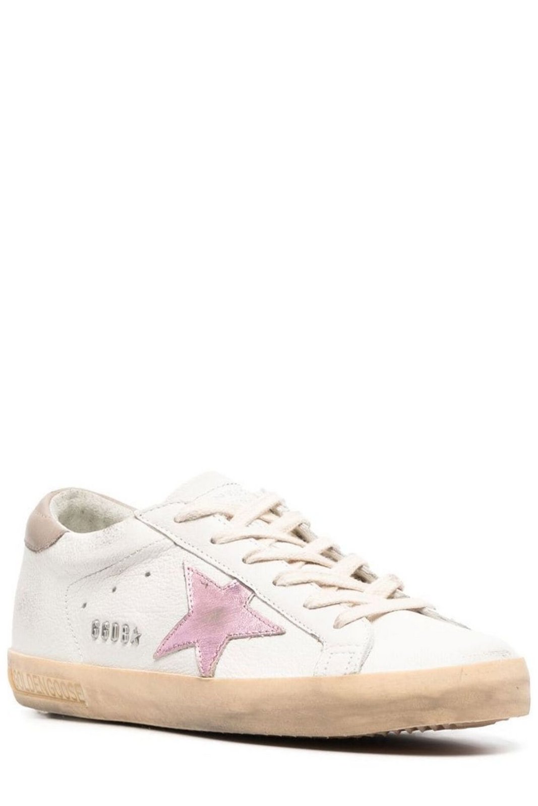 Golden Goose Deluxe Brand Super Star Lace-Up Sneakers