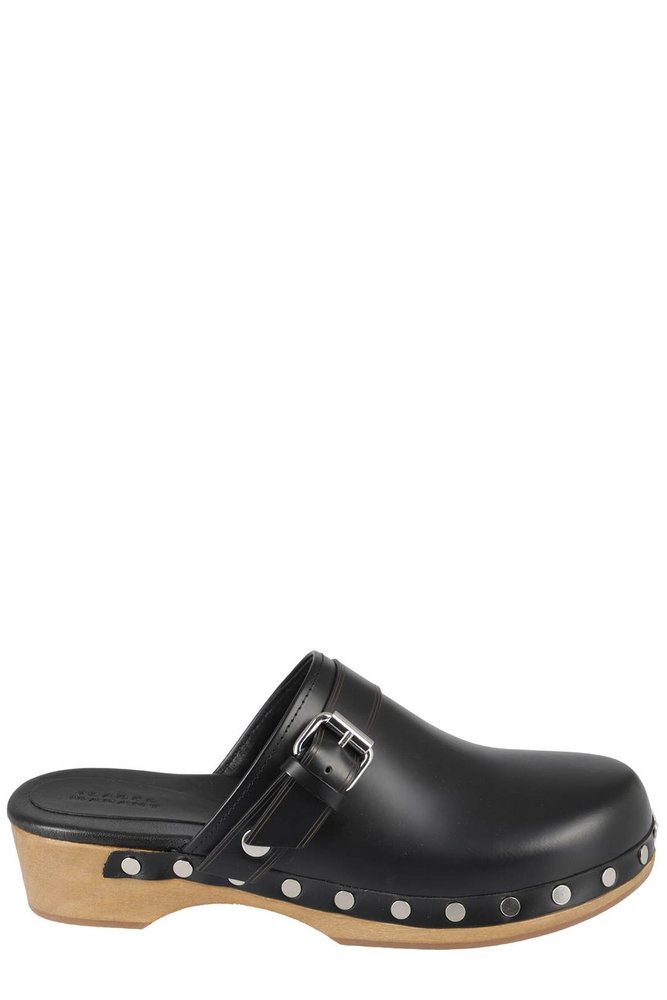 Isabel Marant Thalie Clogs In Black | ModeSens