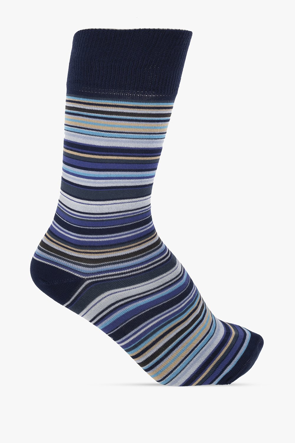 Multicoloured socks three-pack from Paul Smith. Crafted from cotton and ...
