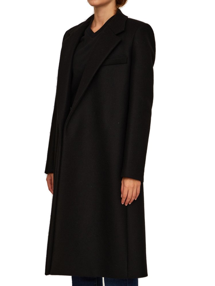 THE ROW 로우 웰트 포켓 롱 코트 - 페칭