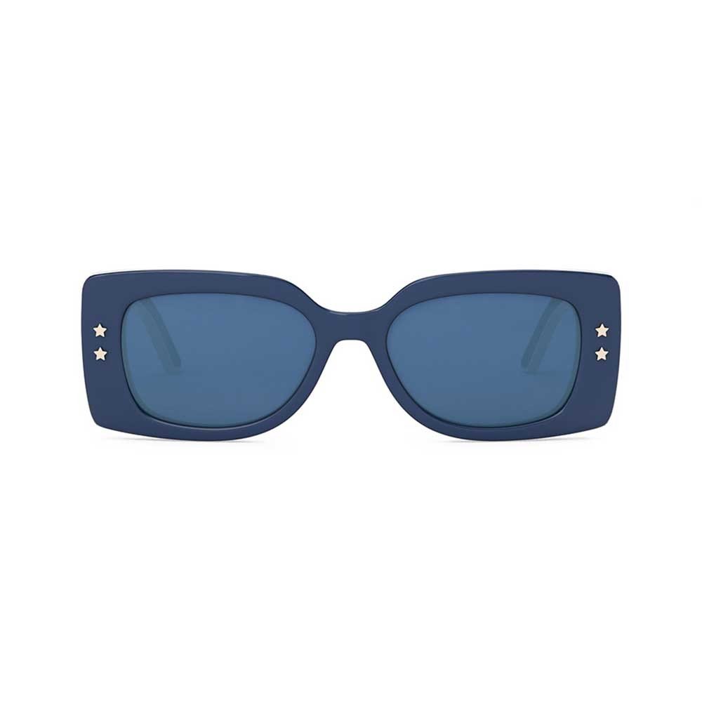 Dior Pacific Logo Square Acetate Sunglasses In Blue | ModeSens