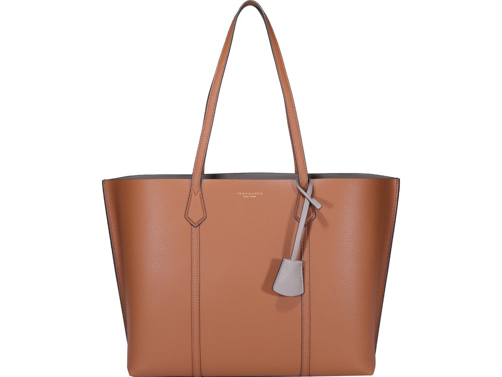 Tory Burch Perry Triple Compartment Top Handle Bag In Brown | ModeSens