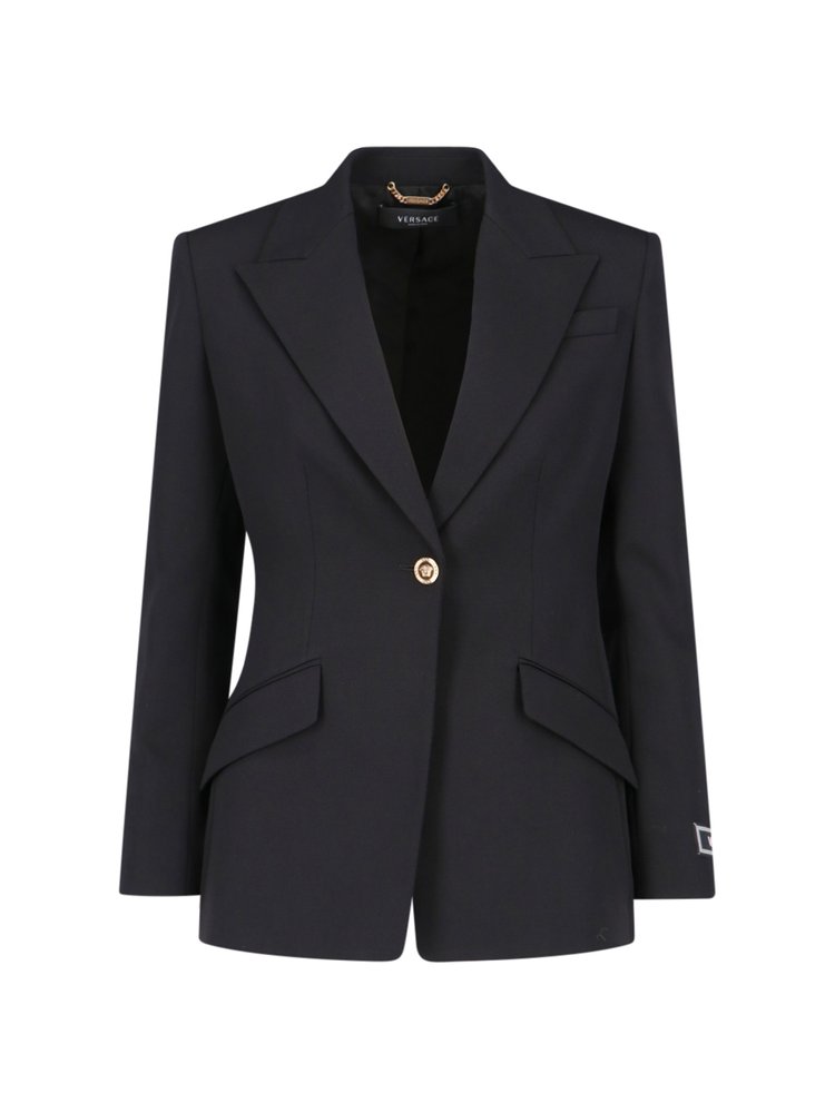 Versace Blazer In Black | ModeSens