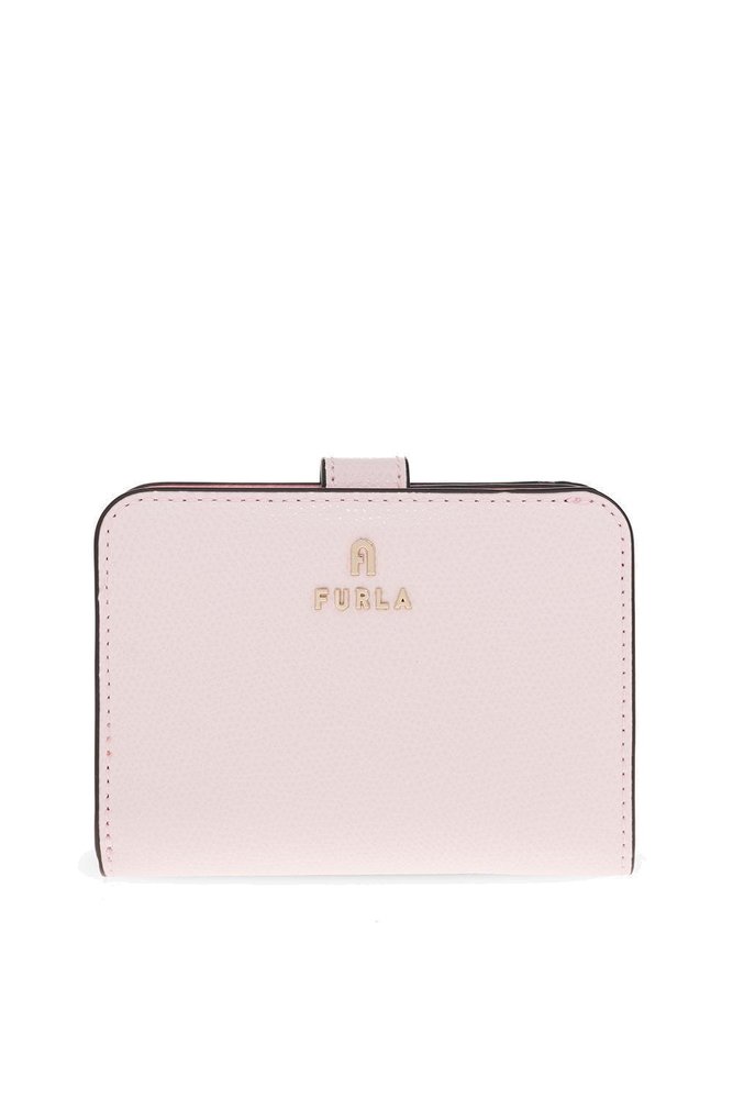 Furla Logo Lettering Compact Wallet In Pink | ModeSens