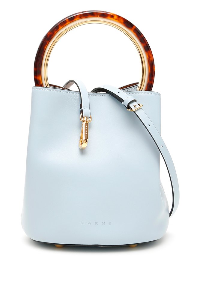 Marni Mini Pannier Tote Bag In Animal Print | ModeSens