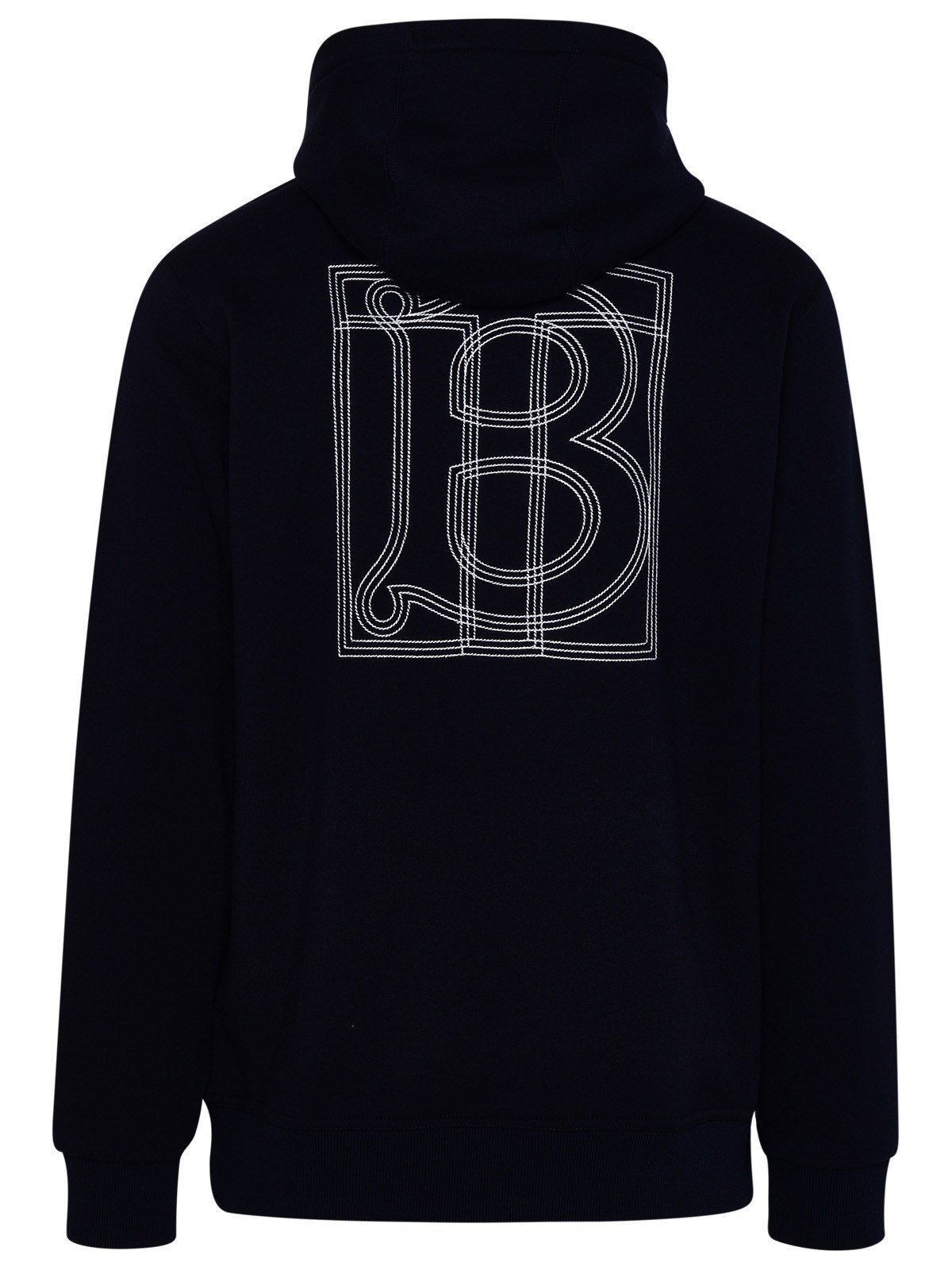 Burberry Logo Printed Drawstring Hoodie