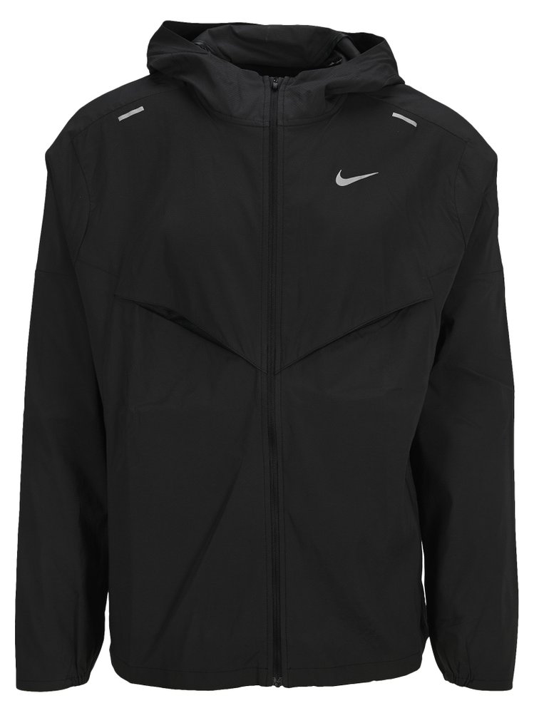 Nike Wind Runner Running Jacket In Black | ModeSens