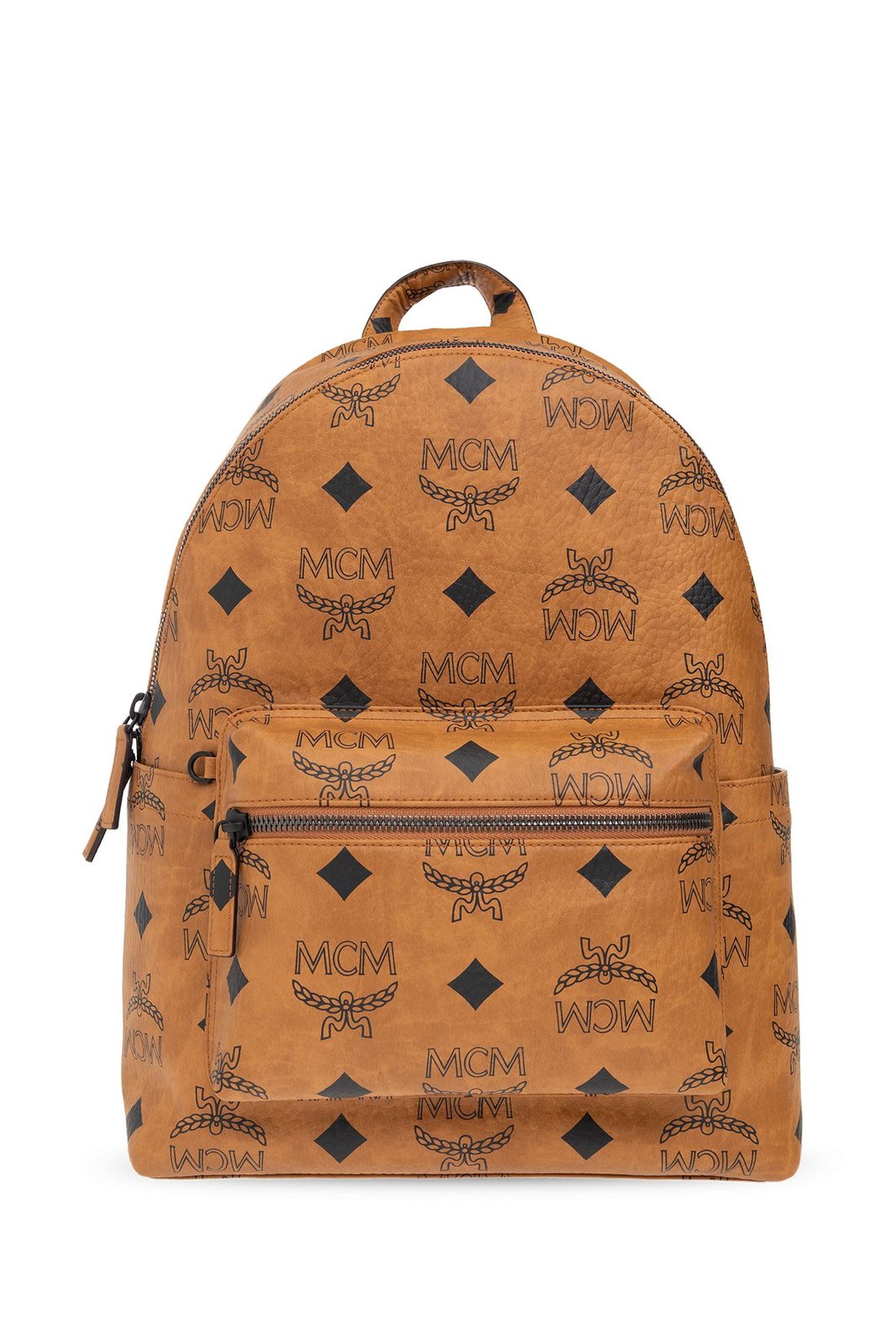 Never Pay Full Price for Mcm Stark Monogrammed Zip-up Backpack