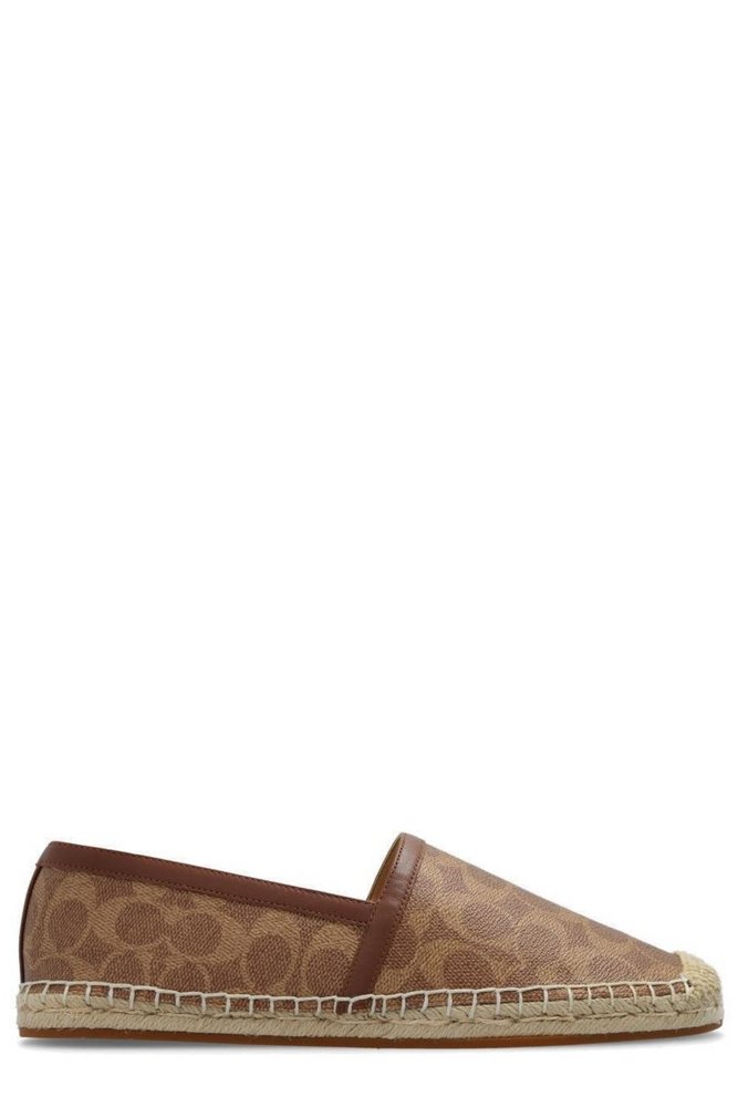 Coach Collins Espadrille In Signature Canvas In Beige | ModeSens